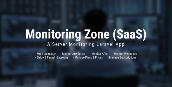 Monitoring Zone (SaaS) - Server Monitoring Laravel App – Gplcode.Net