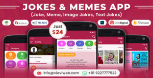 Android Jokes & Memes App (Joke, Meme, Image Jokes, Text Jokes) – Gplcode.Net