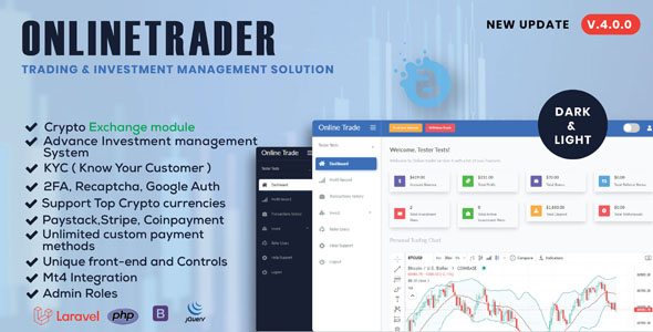 OnlineTrader - Trading And Investment Management System – Gplcode.Net
