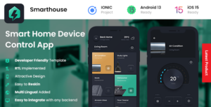 Smart Home App UI KIt| Iot App UI Kit | Home Control App UI Kit| Home Automation App UI ...