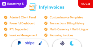 Invoices - Laravel Invoice Management System - Billing Management - Invoice – Gplcode.Net