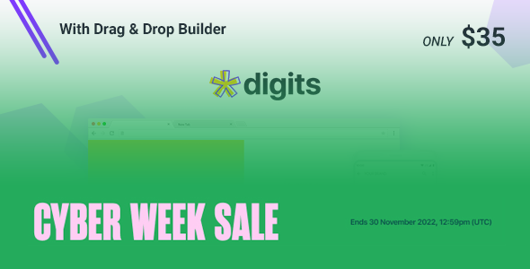 Digits : WordPress Mobile Phone Number OTP Signup And Login Form – Gplcode.Net