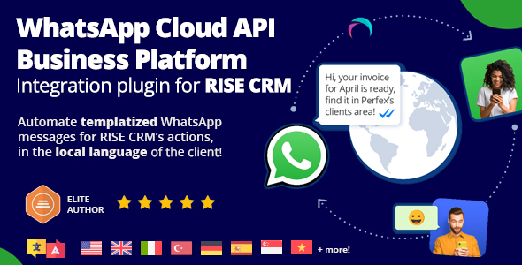 WhatsApp Business Platform Intergration Plugin For RISE CRM – Gplcode.Net