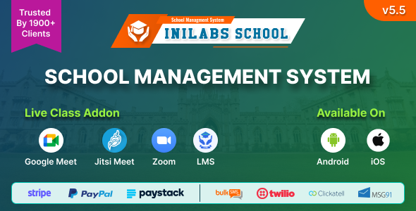 Inilabs School Express : School Management System – Gplcode.Net