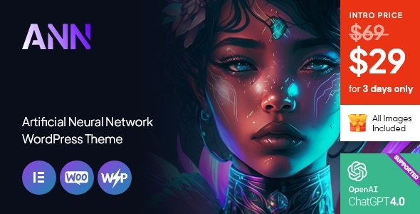 ANN - Artificial Neural Network WordPress Theme – Gplcode.Net
