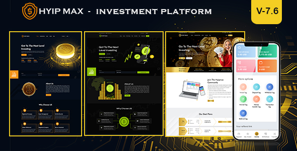 HYIP MAX - High Yield Investment Platform – Gplcode.Net