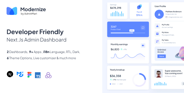 Modernize Next Js Admin Dashboard – Gplcode.Net Modernize Next Js Admin Dashboard – Gplcode.Net