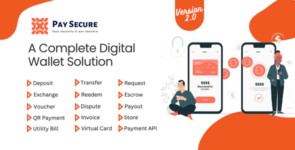 Pay Secure - A Complete Digital Wallet Solution – Gplcode.Net Pay Secure - A Complete Digital Wallet Solution – Gplcode.Net