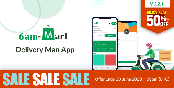 6amMart - Delivery Man App – Gplcode.Net