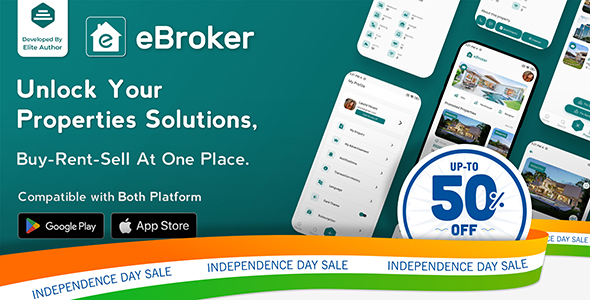 EBroker - Real Estate Property Buy-Rent-Sell Flutter App With Laravel ...