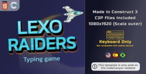 LexoRaiders - HTML5 Typing Game – Gplcode.Net
